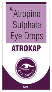 Atropine Sulphate Eye Drops Manufacturer and Supplier in India | Atrokap