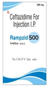 CEFTAZIDIME 500mg